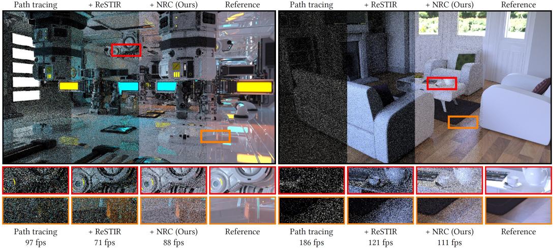 Real-Time Neural Radiance Caching for Path Tracing | NVIDIA Real-Time Graphics Research