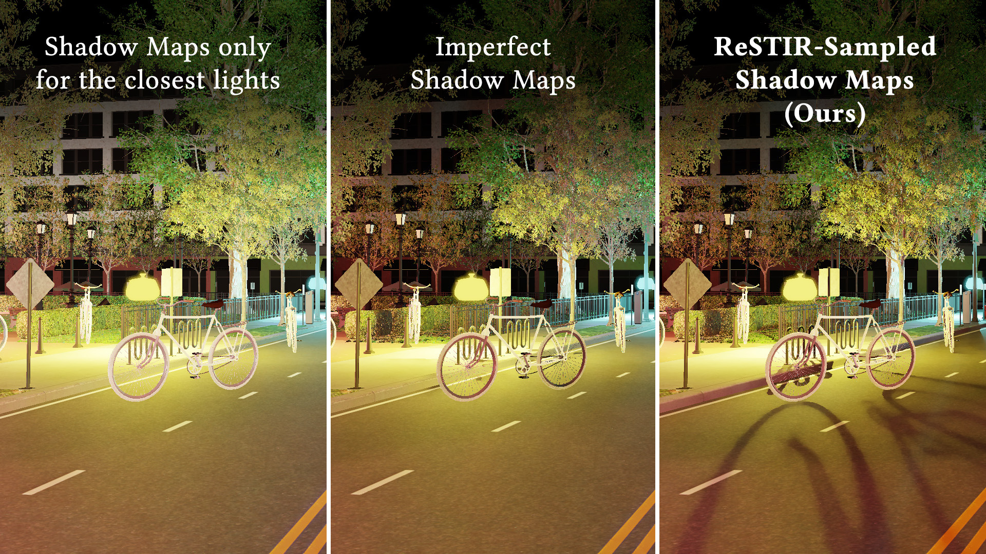Many Light Rendering Using Restir Sampled Shadow Maps Nvidia Real Time Graphics Research